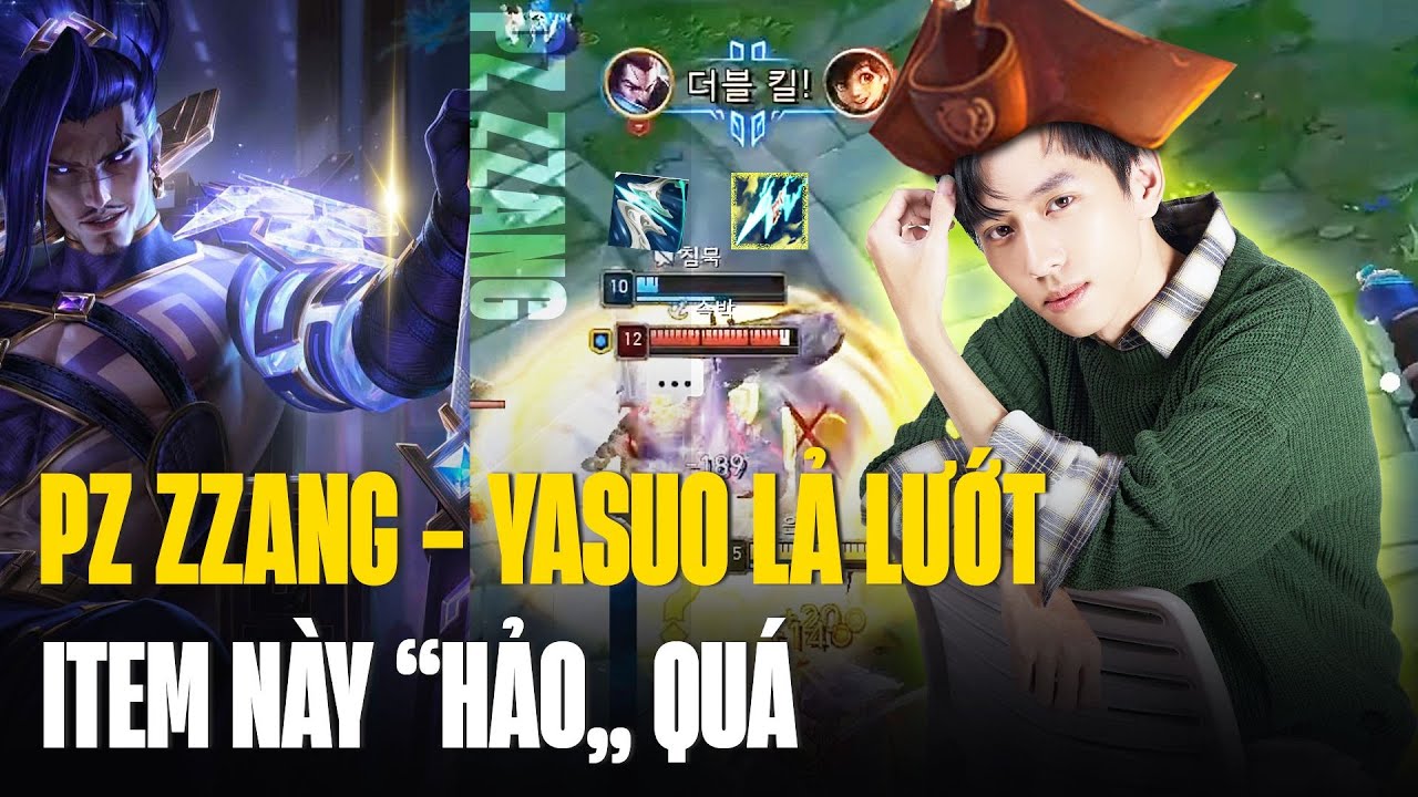 PZZANG MÚA YASUO LÀ GẮT VỚI COMBO DAO ĐIỆN STATIKK + CUNG PHONG LINH ...