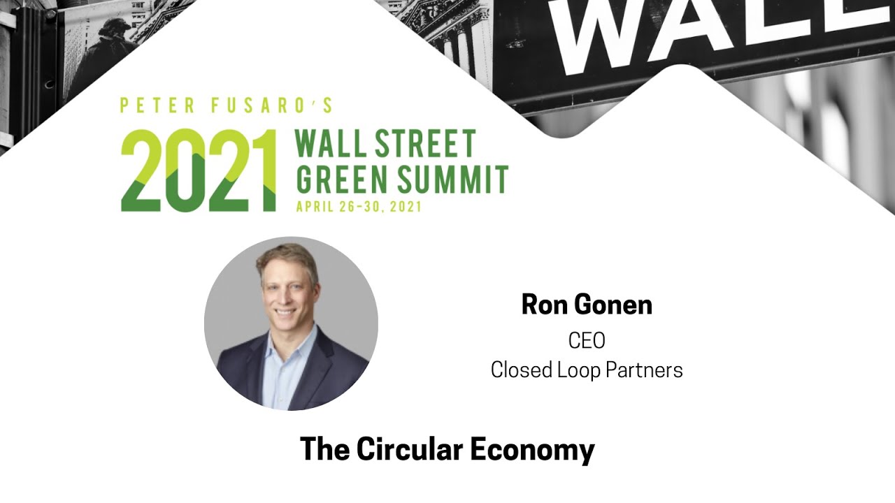 The Circular Economy | Ron Gonen | 2021 WSGS - YouTube