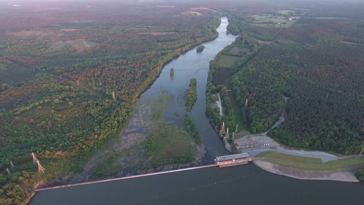 Wateree Dam SC - YouTube