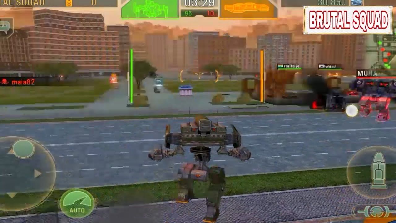 Game 6 WWR Warfare Robots Game Robots Fight Robots | How To Play Game ...