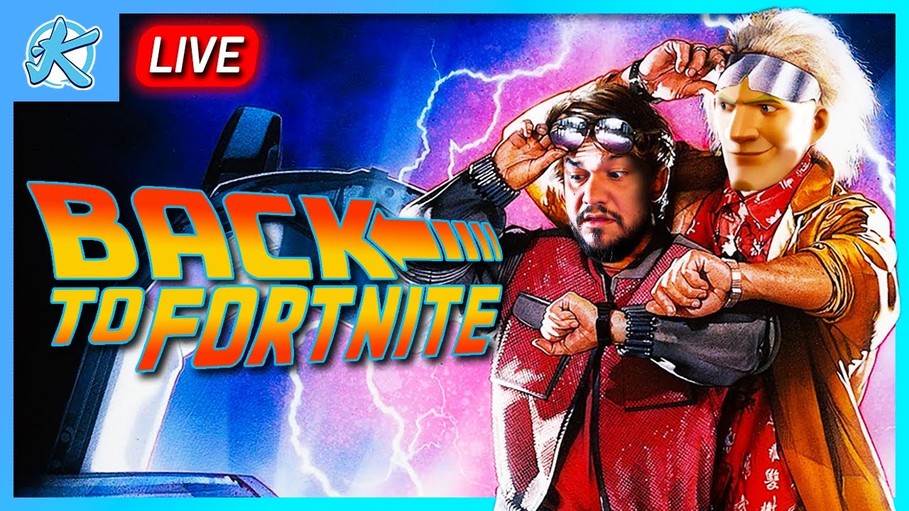 🔴 LIVE // FORTNITE // Going going back back to Fortnite Fortnite ...