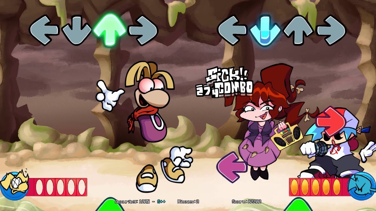 FNF: Rayman Tales of Darkness - Learnt Nothing (Composed by @LucaD ...