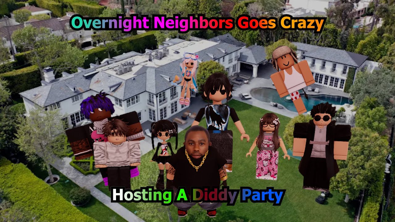 Roblox Diddy Party | Roblox Neighbors - YouTube