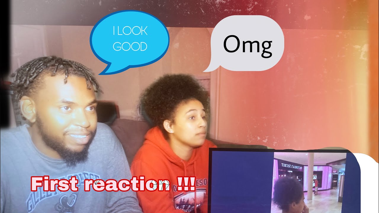 COUPLE REACTS : REACTING TO OUR FIRST YOUTUBE VLOGGG LOL - YouTube