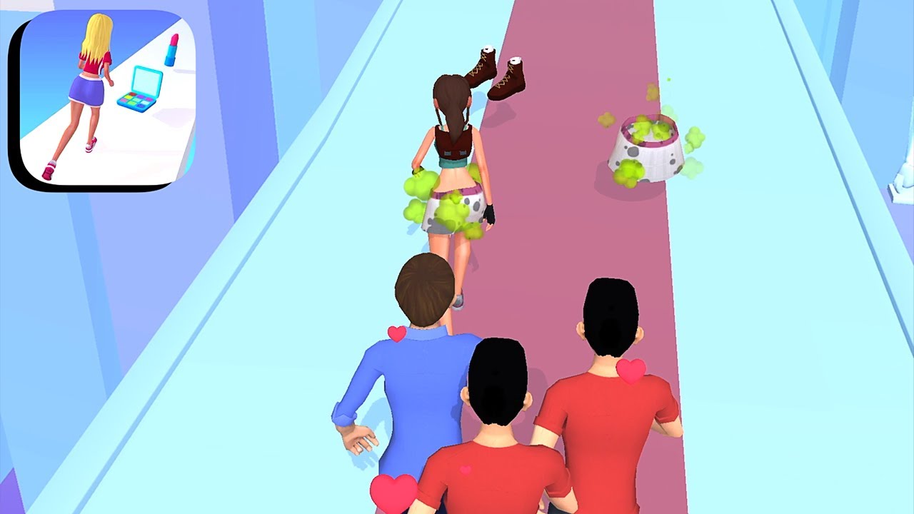 Makeover Run - All Levels Gameplay Android,ios (Levels 24-25) - YouTube