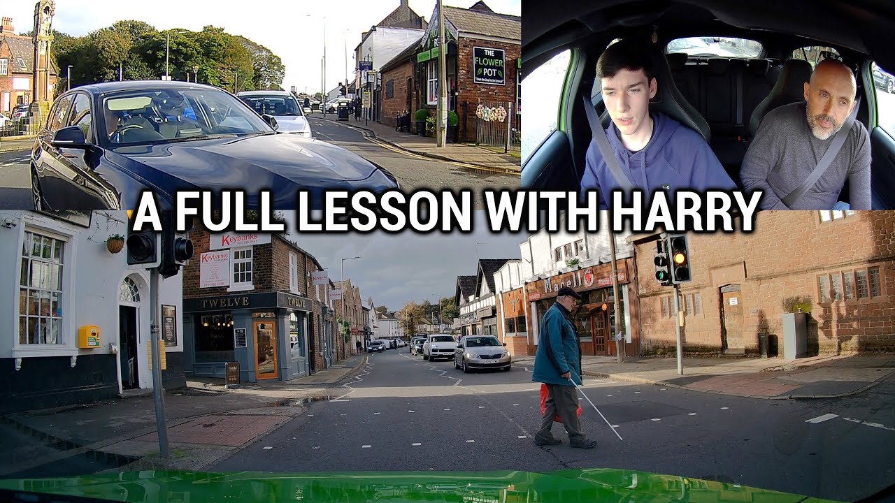 Full Lesson With Harry | Complex Junctions, Progressive Braking and ...