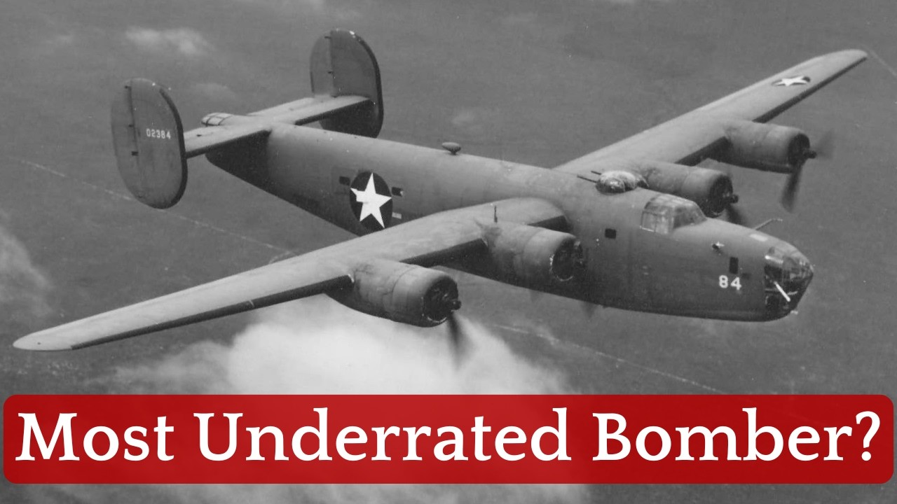Consolidated B-24 Liberator in a Nutshell: Better than the B-17? - YouTube