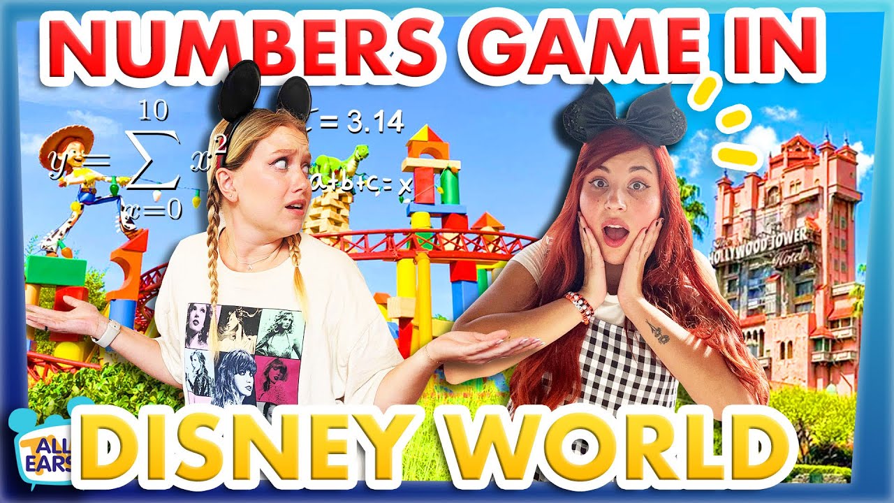 Disney World NUMBERS Game -- Hollywood Studios - YouTube