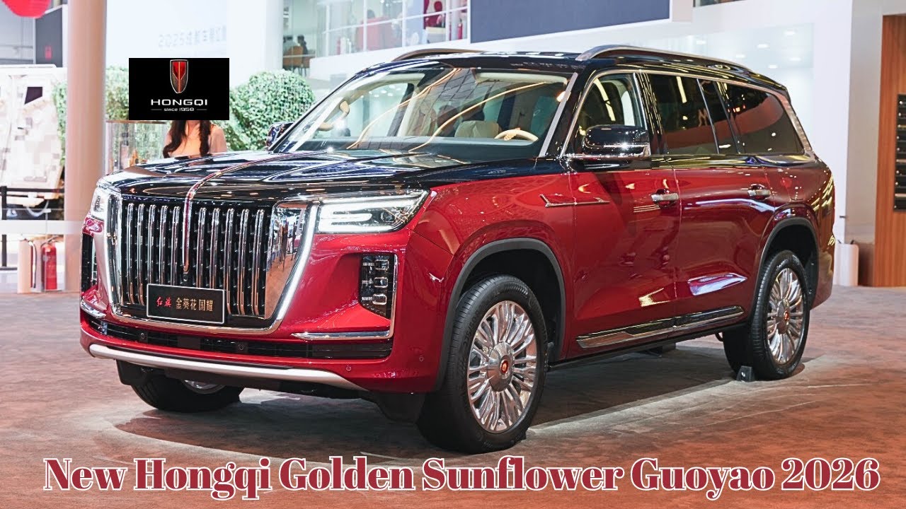 544 Hp | 4.0T Twin Turbo V8 | Hongqi Golden Sunflower Guoyao 2026 ...