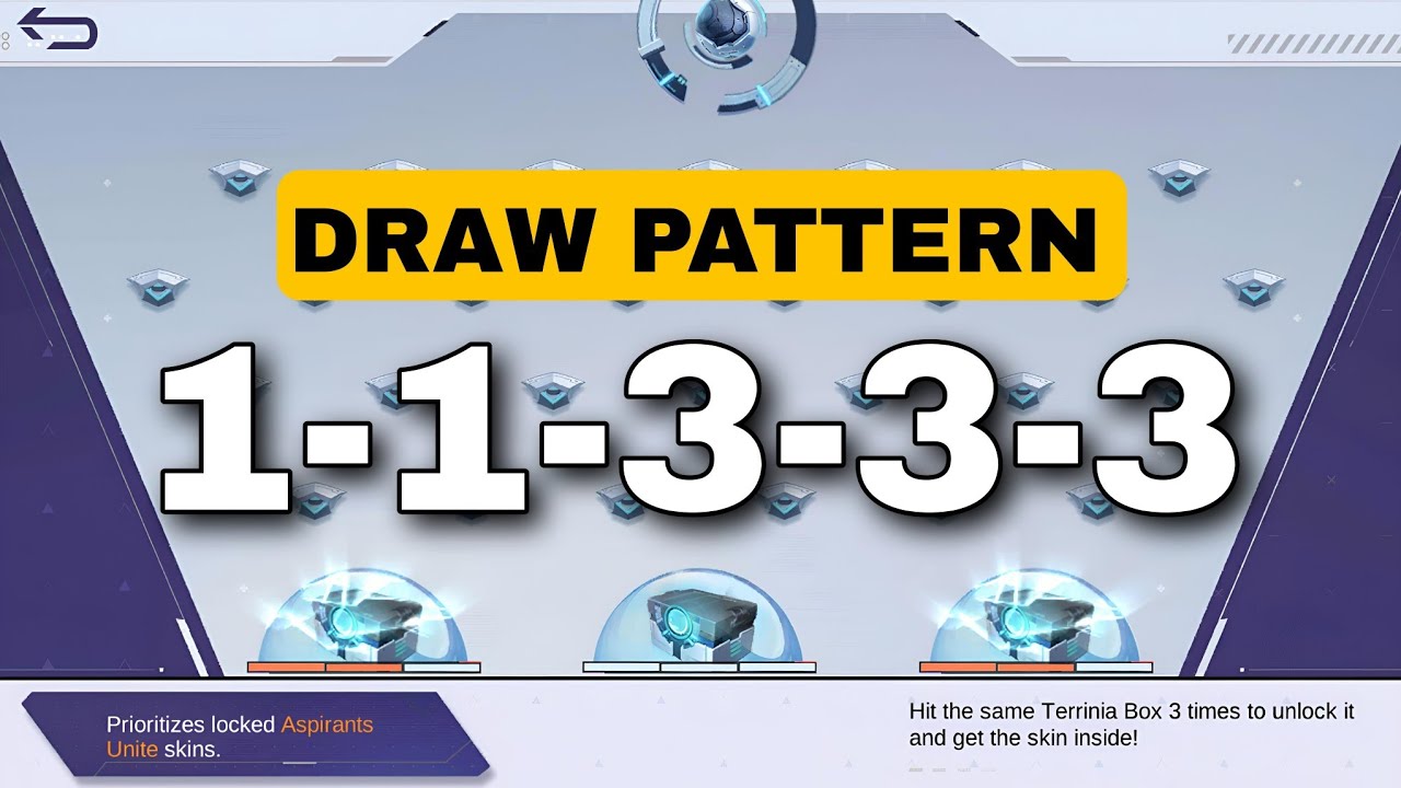 ASPIRANT UPDATE DRAW PATTERN | MOBILE LEGENDS - YouTube