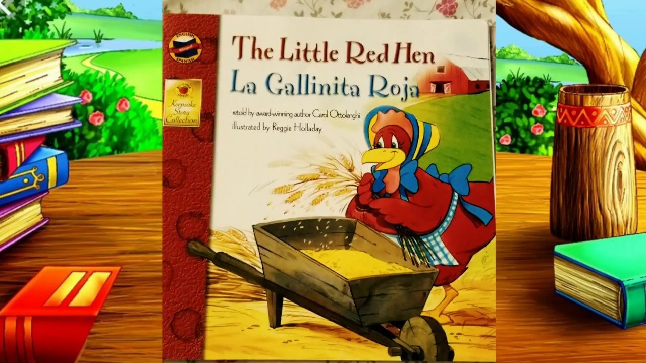 La Gallinita Roja Read Aloud Fabula /Libro - YouTube