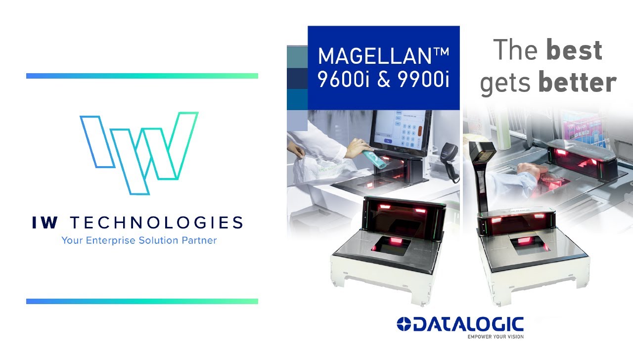 IW Technologies Partner Datalogic: Magellan 9900i Scanner - YouTube