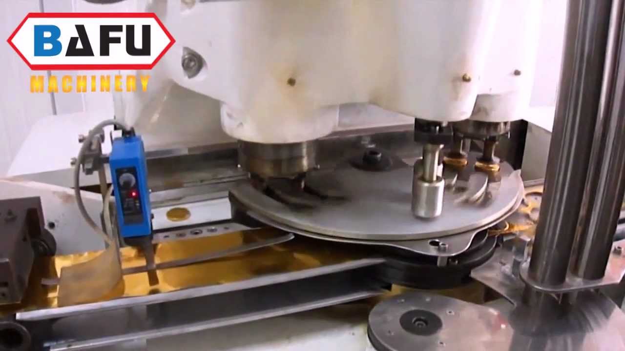 Chocolate Coin Wrapping Machine - YouTube