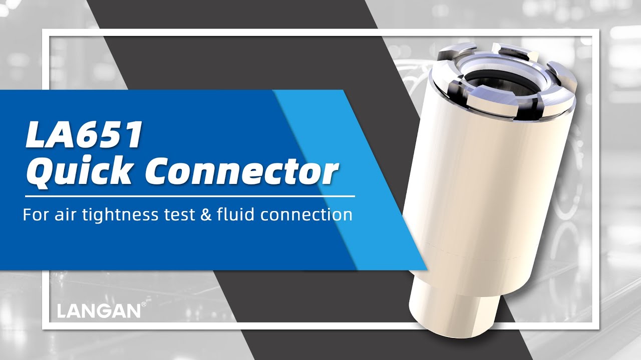 Quick Connector Adapter-- Air Tightness Test of E-mobility - YouTube