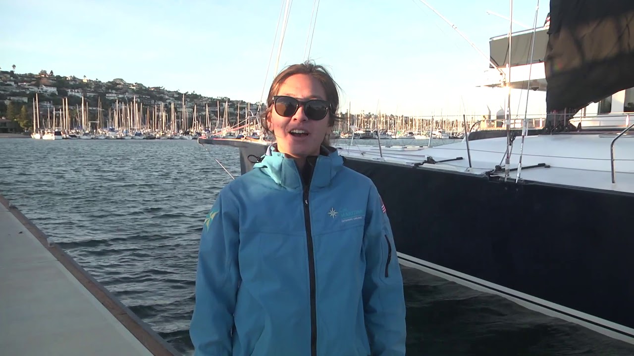 Andrews 77, Cal Maritime, first sail - YouTube