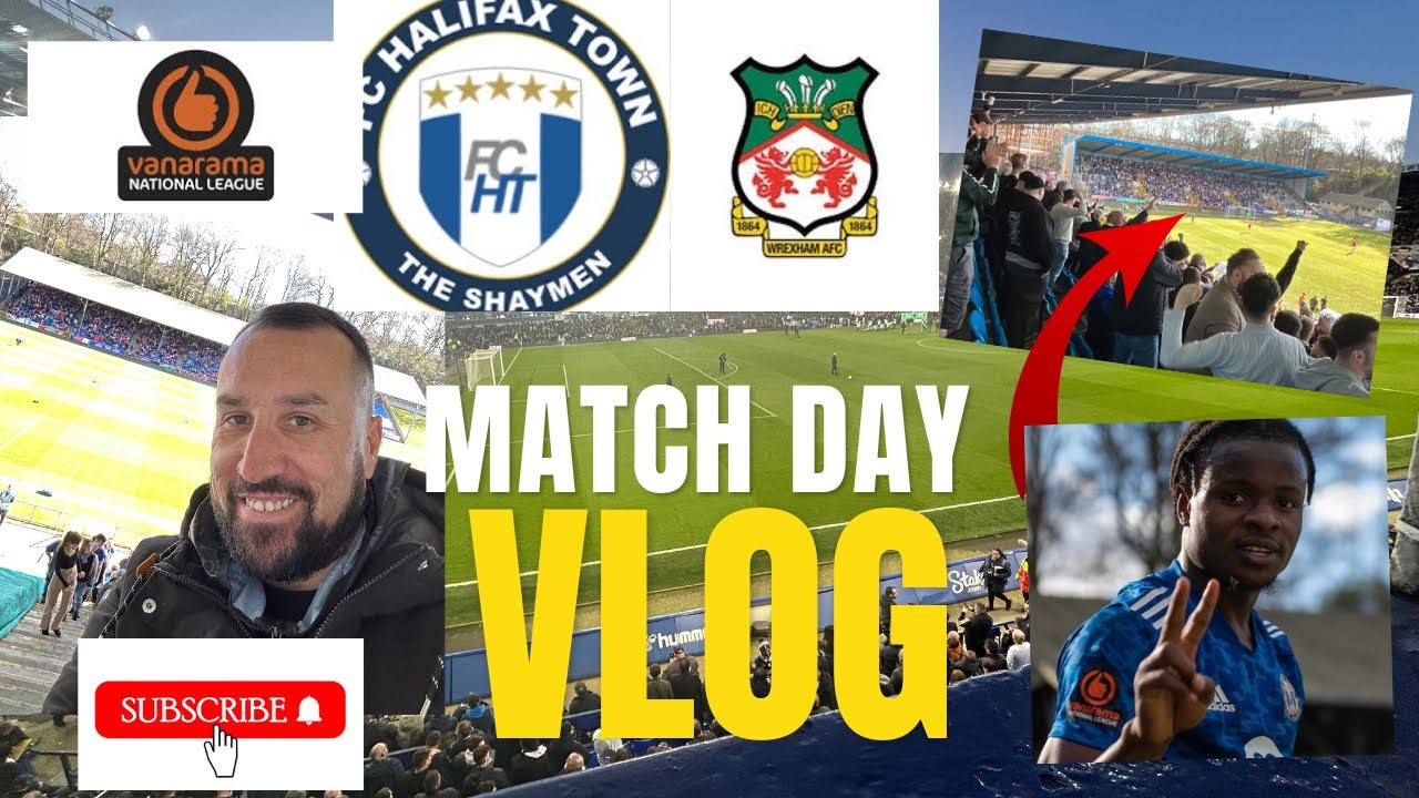 HALIFAX STUN WREXHAM!!!! A COMEBACK WIN IN THE NATIONAL LEAGUE. Fc ...