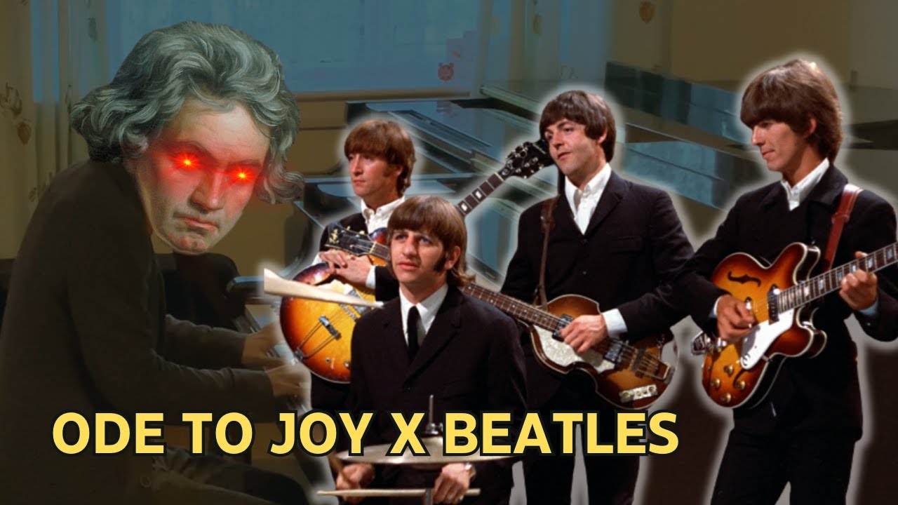 Ode to Joy in the style of The Beatles - YouTube