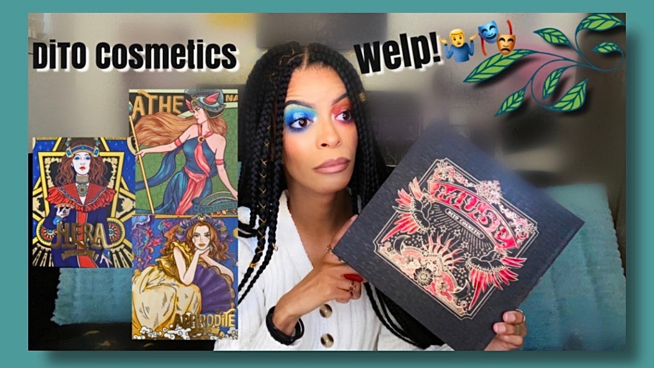 Dito Cosmetics Muse Eyeshadow Palettes Review - YouTube