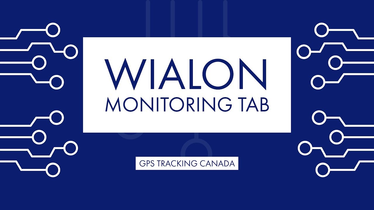 Wialon - Basics of the Monitoring Tab - YouTube