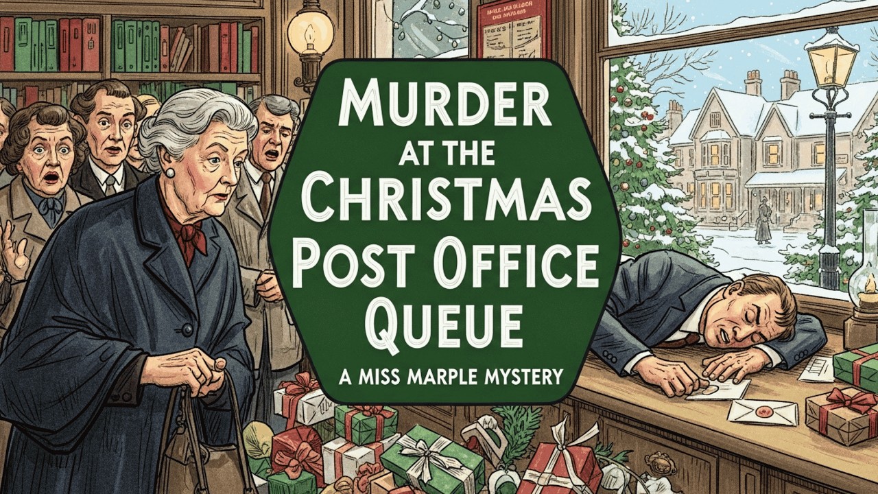 Murder at the Christmas Post Office Queue | A Miss Marple Mystery - YouTube