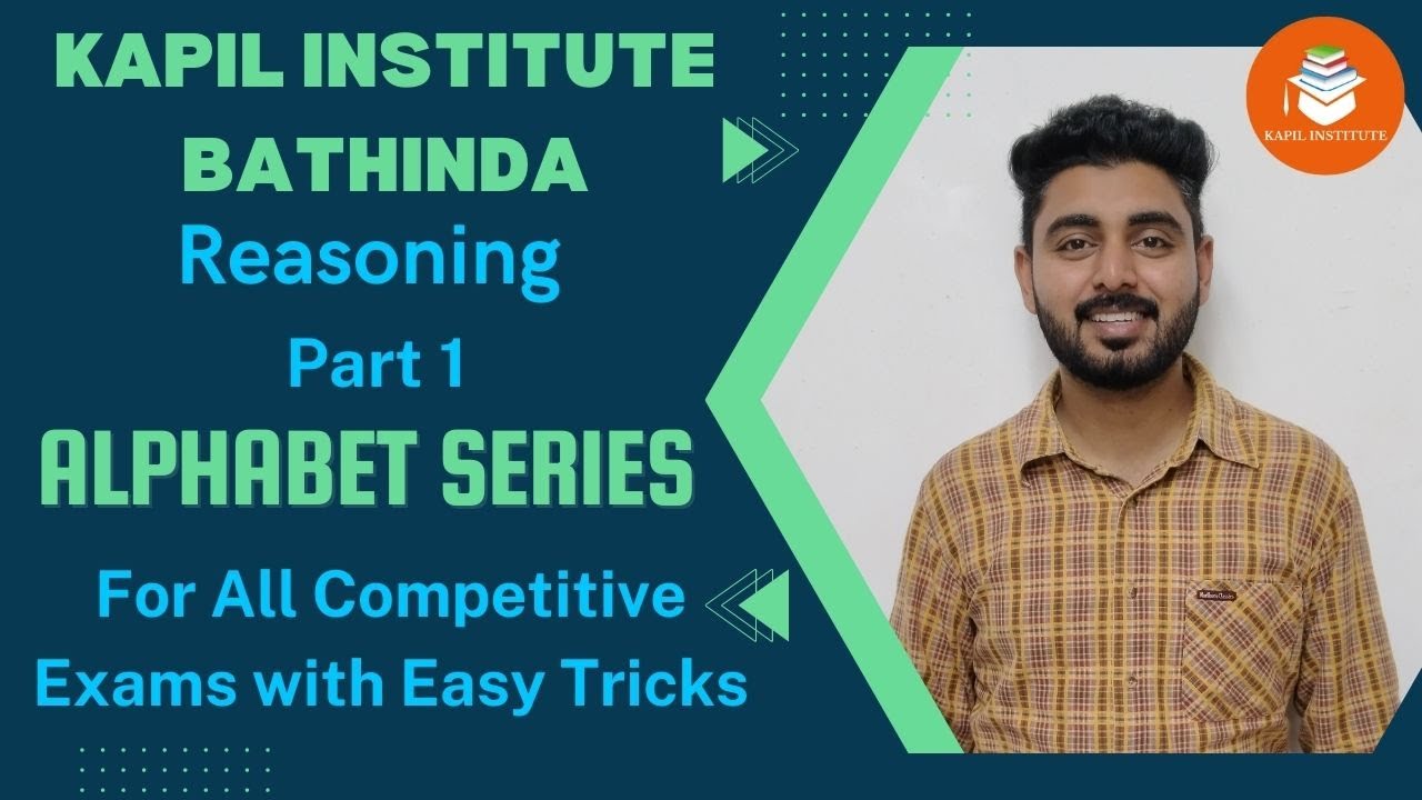 Alphabet series | Logical Reasoning | important questions - YouTube