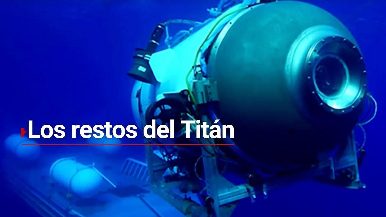 ¡LO QUE QUEDÓ DEL TITÁN! | Así se ven los restos que fueron recuperados ...