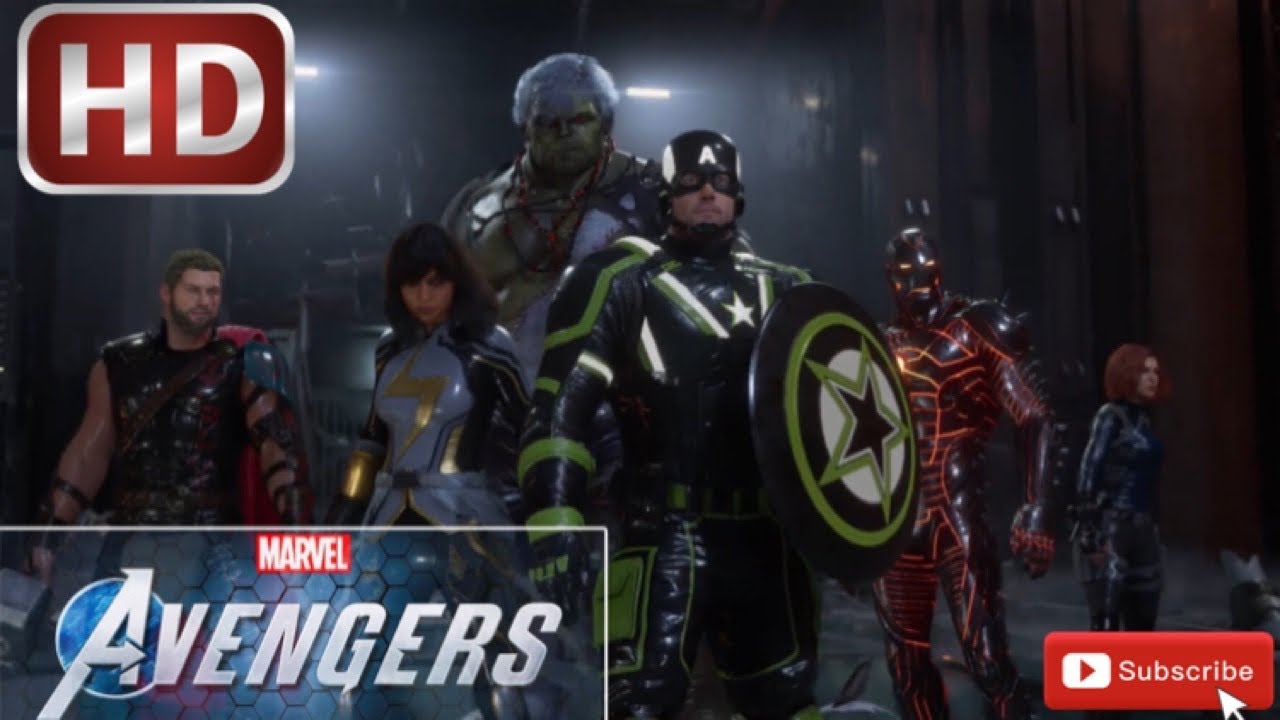 The Avengers vs MODOK With Different Suits - Marvel's Avengers Game ...