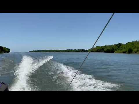 Gage wadiya Kala Oya eluwankulama travel with my Husband in Fast Boat ...