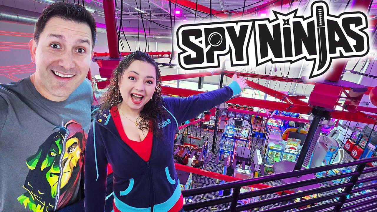 Let's check out Spy Ninjas Arcade in Las Vegas! - YouTube