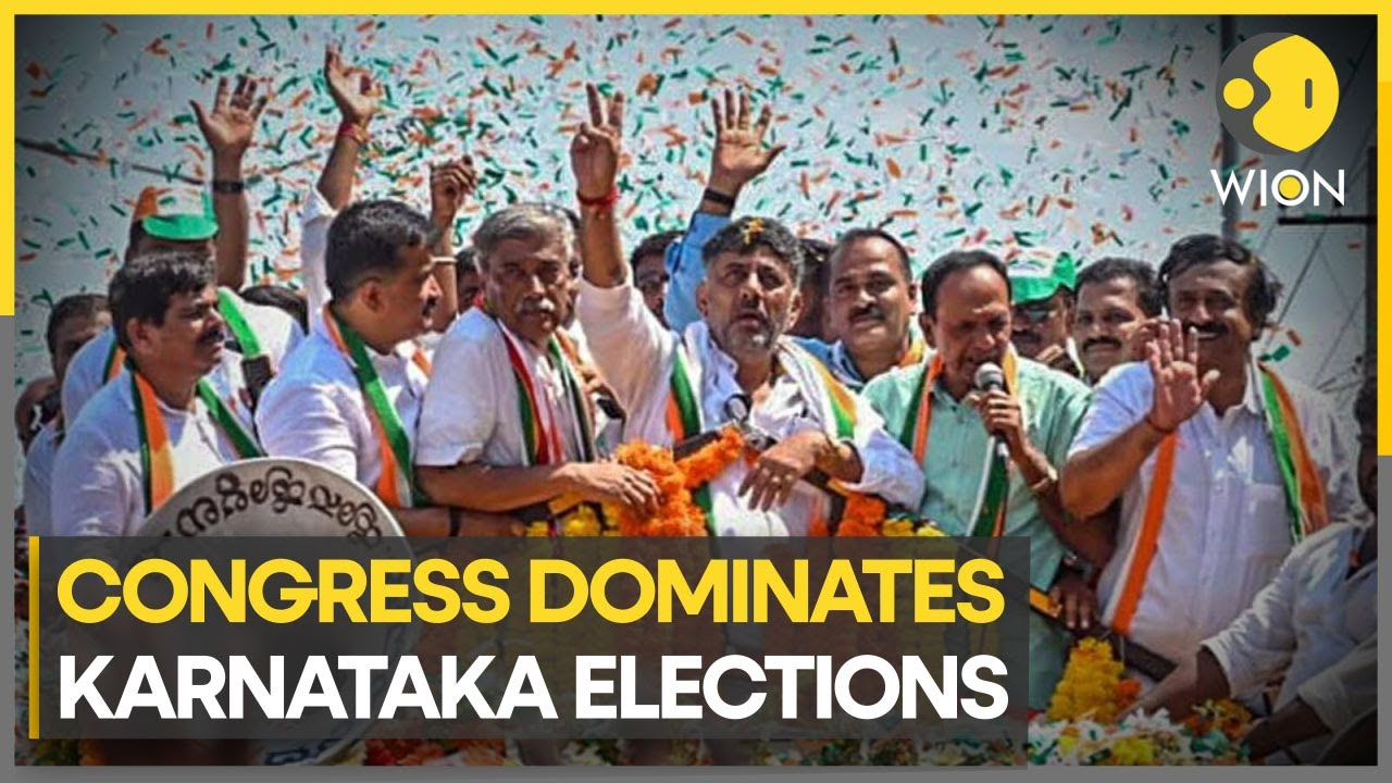 Karnataka Election 2023: Congress takes strong lead against ruling BJP ...