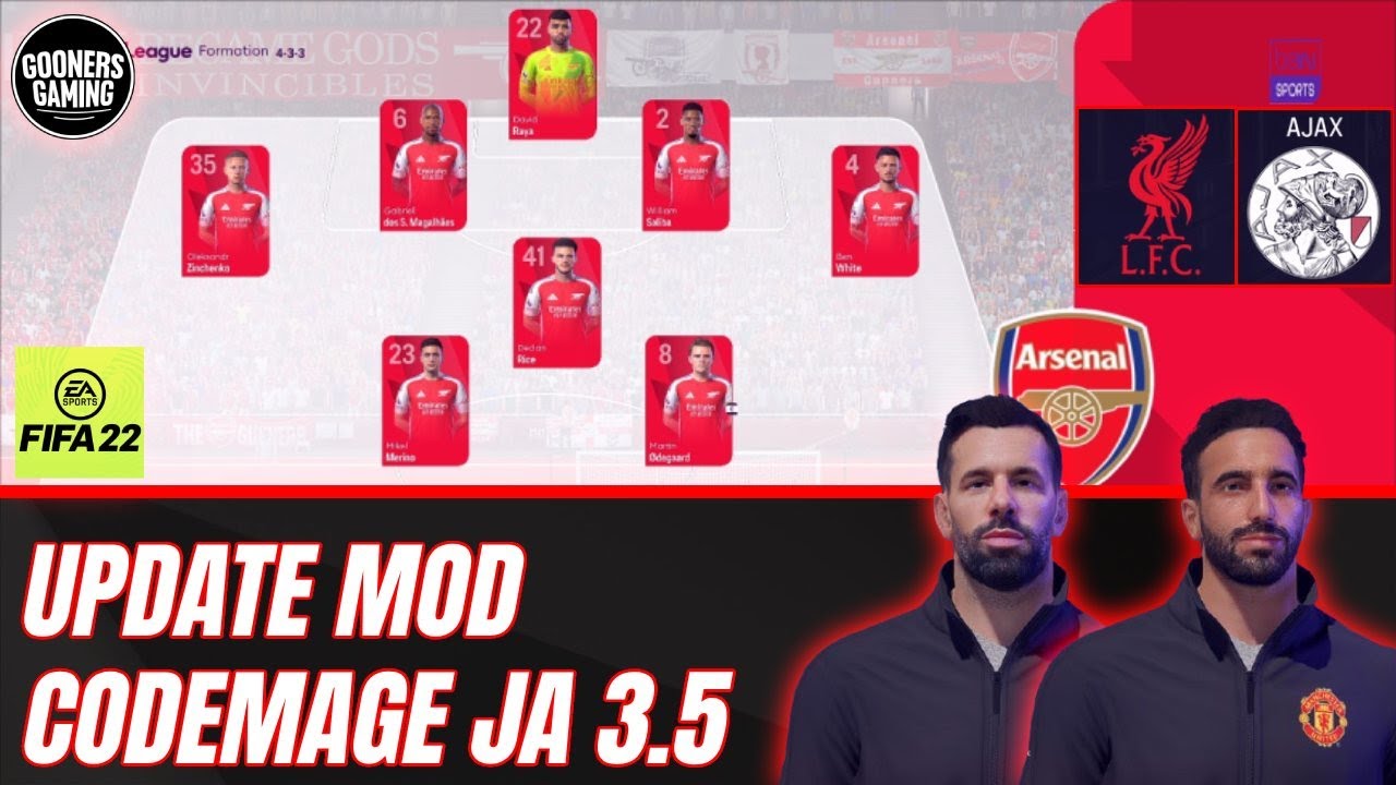 FIFA 22 UPDATE MOD ADD ONS V 3.5 by CODEMAGE JA - FIFA 22 PC #fifa22 - YouTube