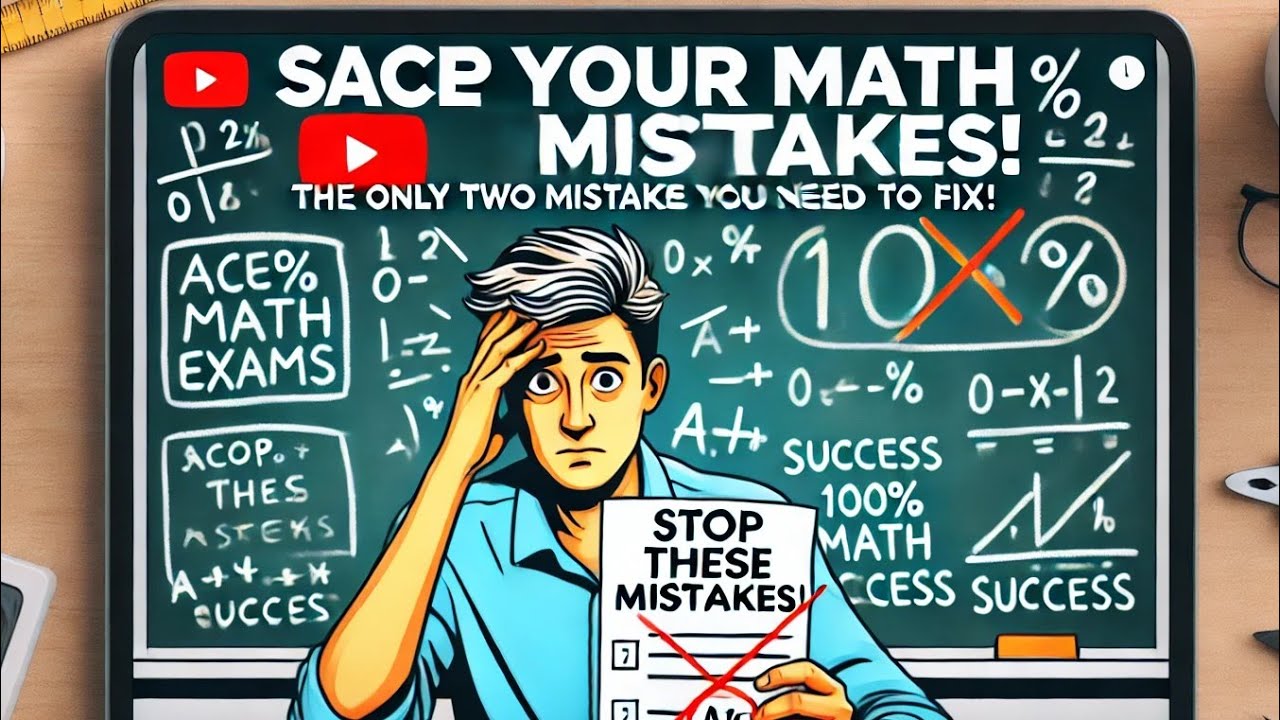 Fix "two" mistakes to become math genius - YouTube