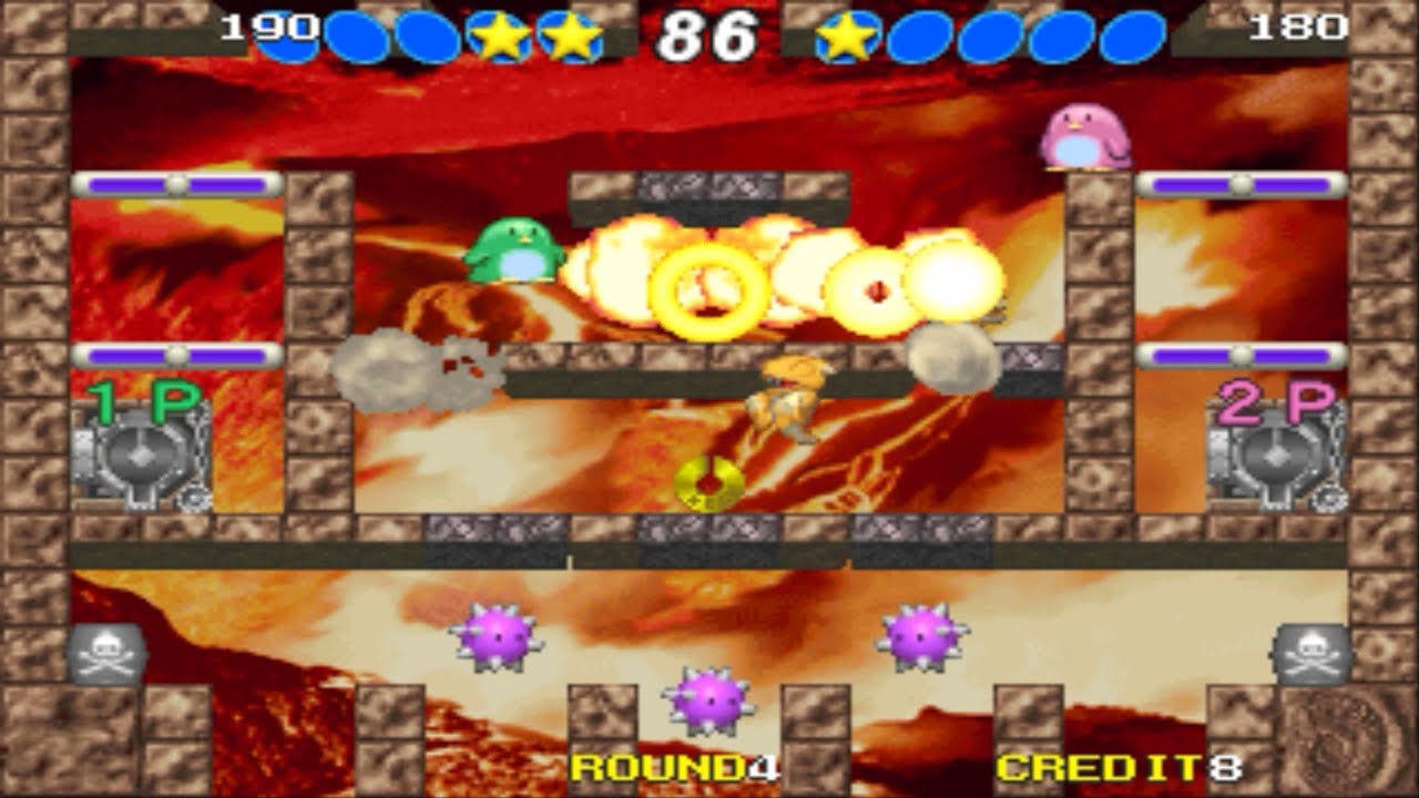 penguin brothers challenger arcade game mame 20+min - YouTube