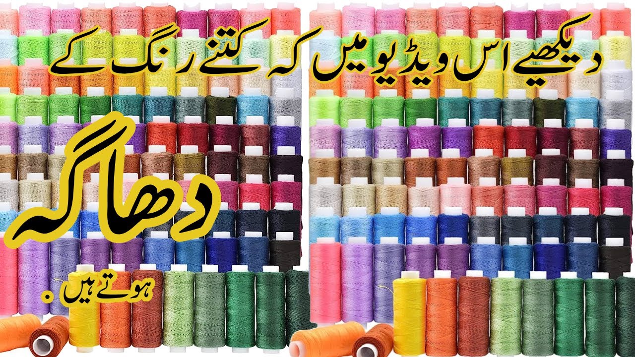 Explore Over 1000 Vibrant Sewing Threads in this Captivating Video ...