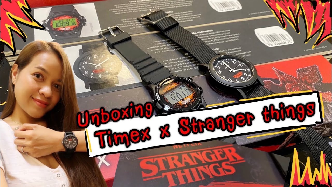 Unboxing : Timex x Stranger things - YouTube
