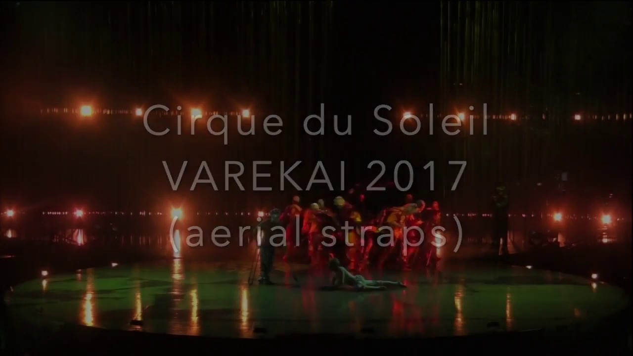 Duo Silver Stones. Aerial Straps act. Cirque du Soleil - Varekai 2017 ...