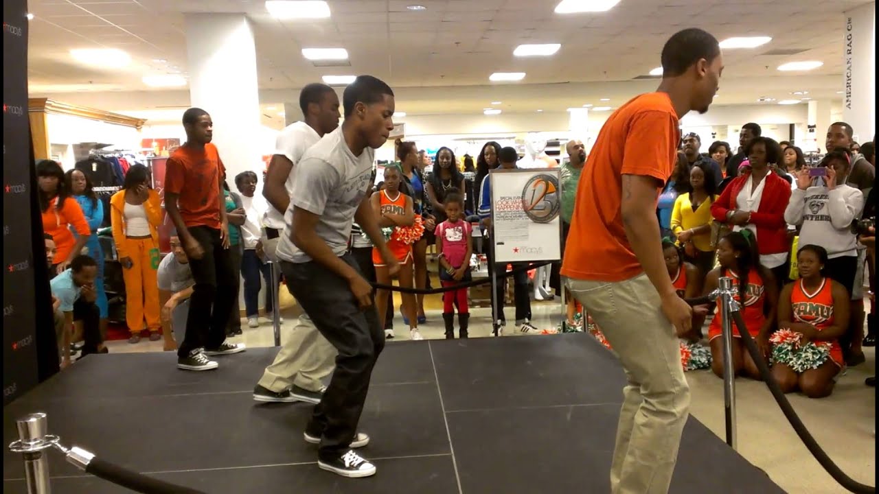 FAMU Strikers Dance Team @ Macy's for Homecoming - YouTube