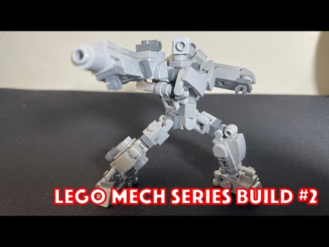 Lego Mech Build #2 - Grey 2 - YouTube