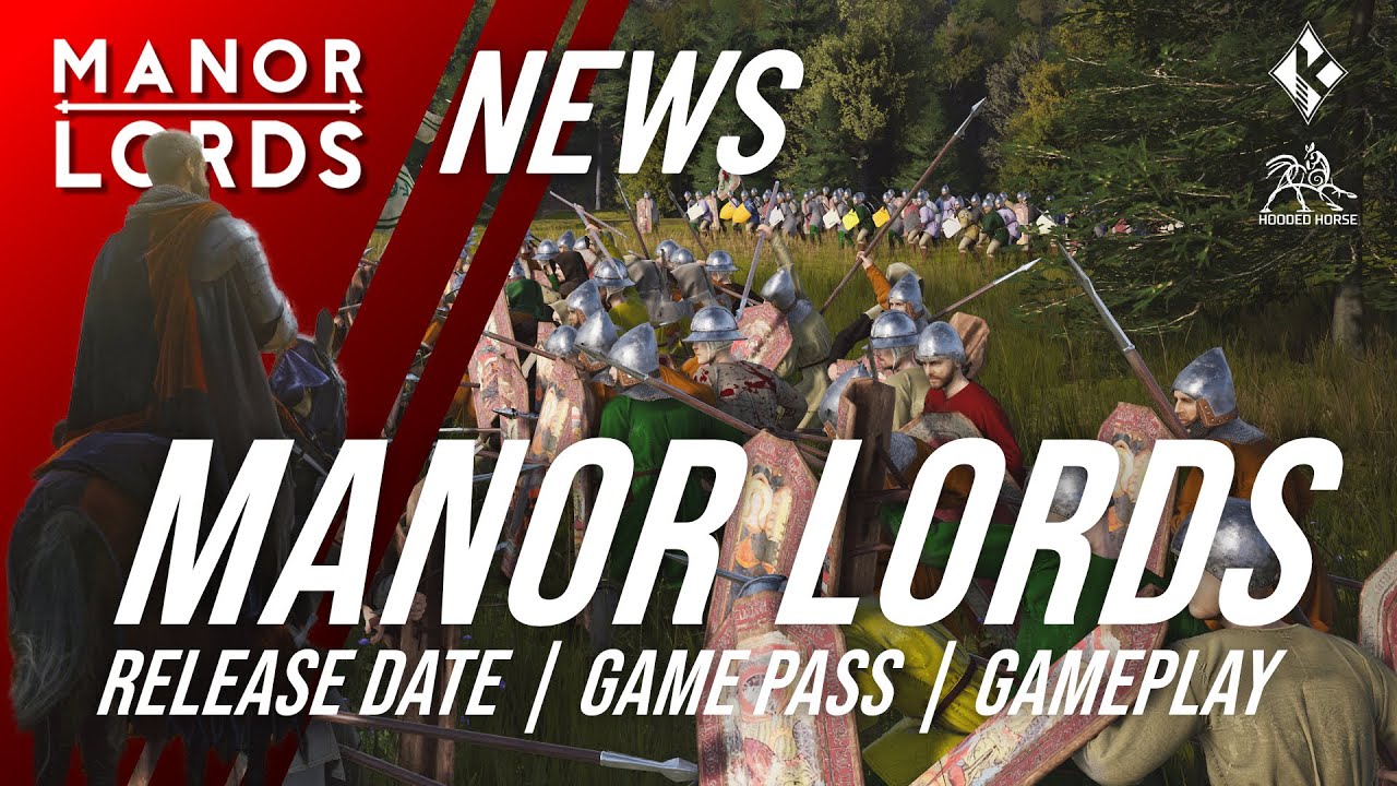 Manor Lords 🛡️ New gameplay scenes, release date & Game Pass revealed ...