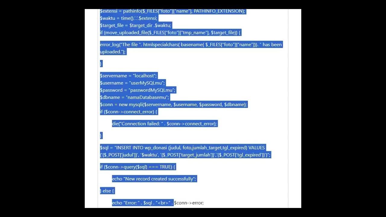 Simpan Data ke Database dari ReactJS - YouTube