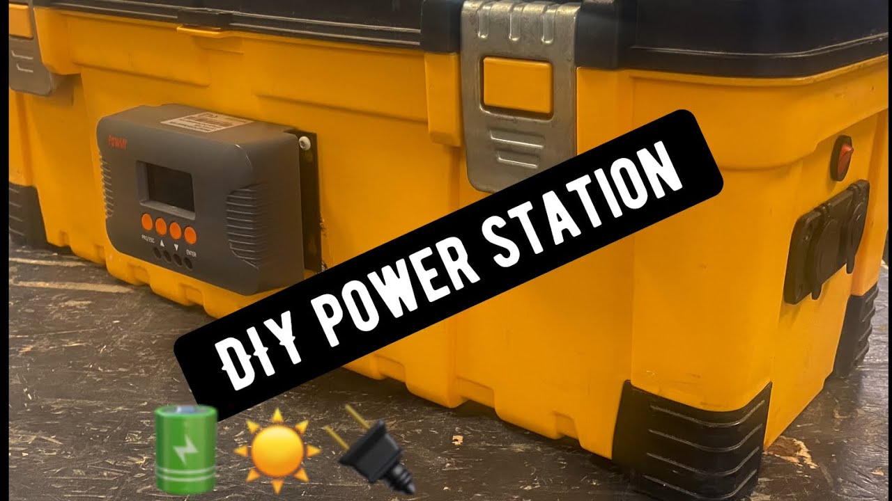 DIY portable power station / Saving $$$ - YouTube