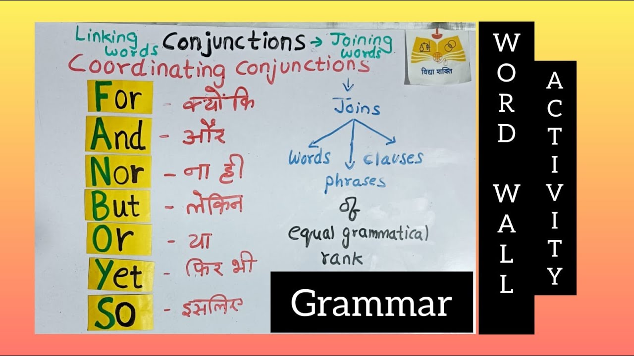 (07th English UP) Conjunctions - Coordinating Conjunctions - YouTube