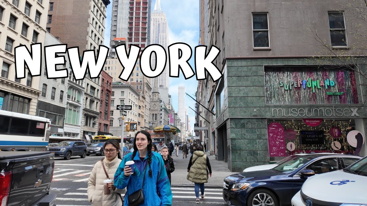 New York City Virtual Walking Tour 2024 - Manhattan Spring Walking Tour ...