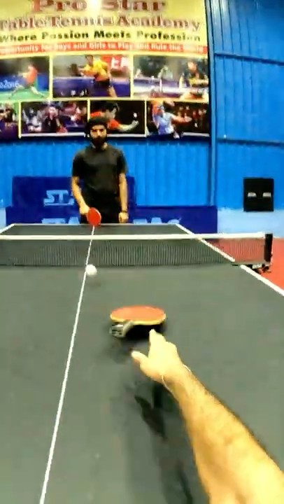 Table Tennis DROP SHOT Points vs Rajasthan Rank 3 | Table Tennis Player ...