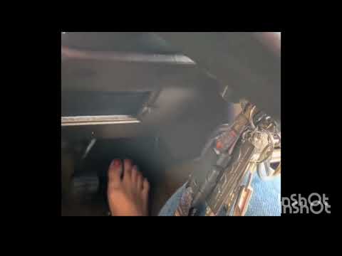 Girl car sputtery cranking 