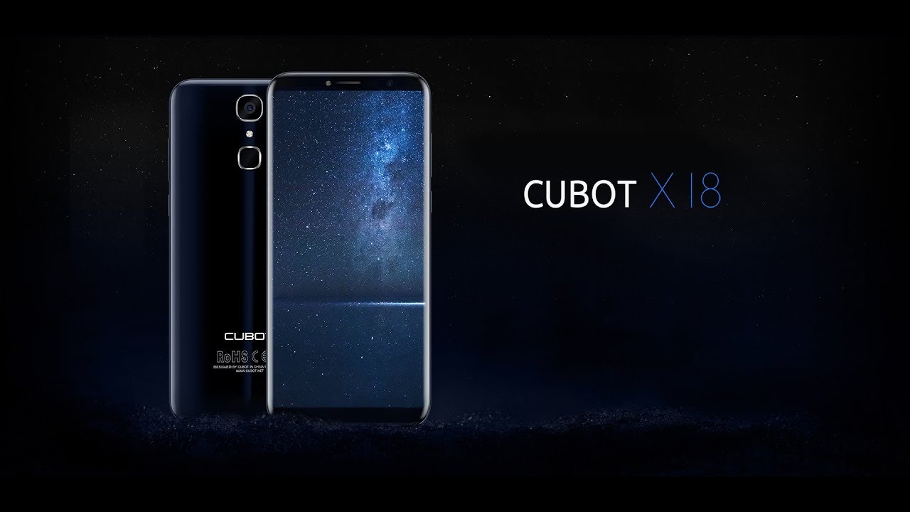 Cubot x18, it comes with shock - YouTube