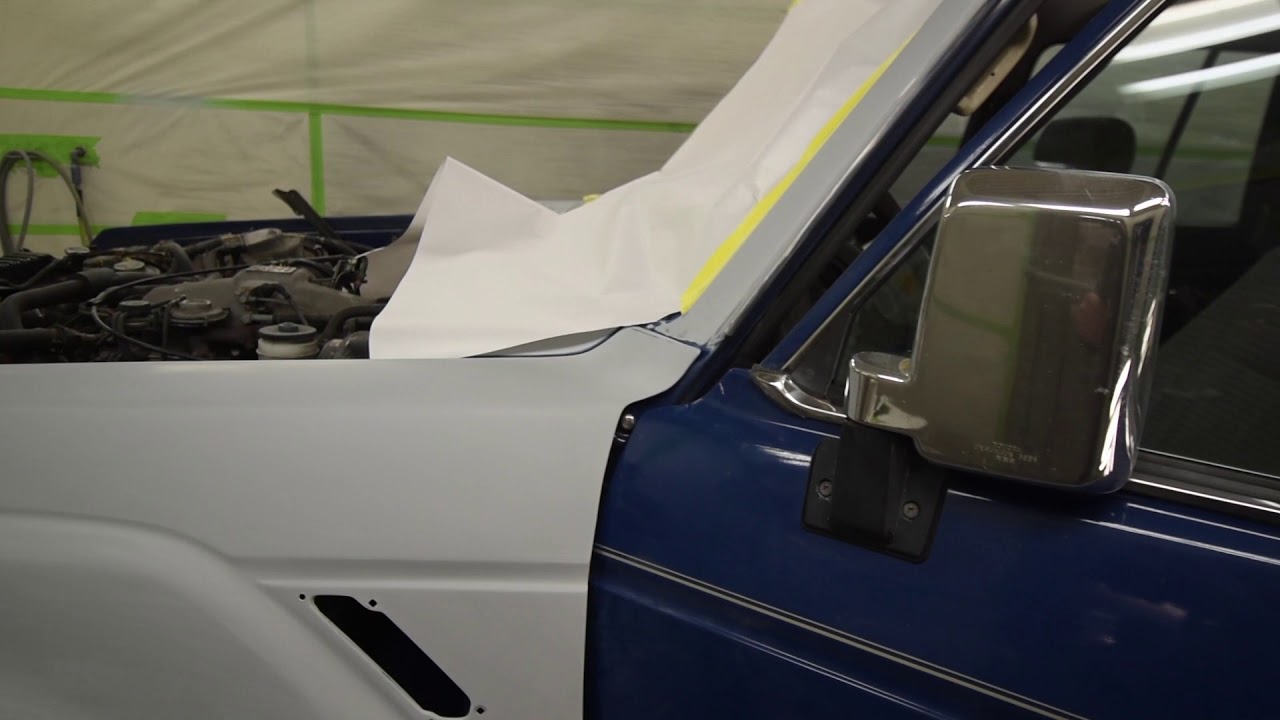FJ60 Limited Paint Work- 17 - YouTube