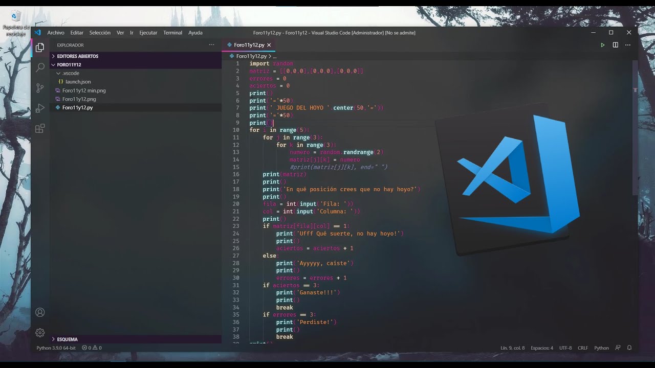 EFECTO DE TRANSPARENCIA Y COLOR EN VISUAL STUDIO CODE PARTE 1 | TEMA ...