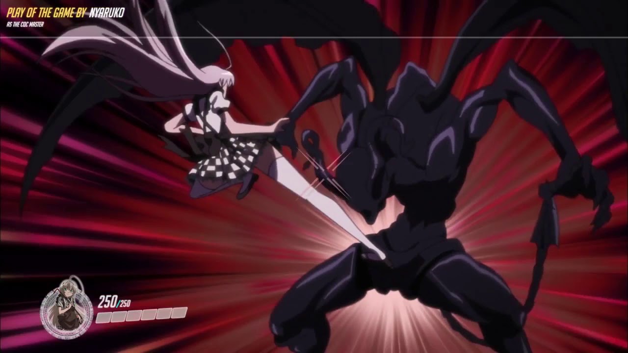 Haiyore! Nyaruko san Play of The Game Alien CQC - YouTube