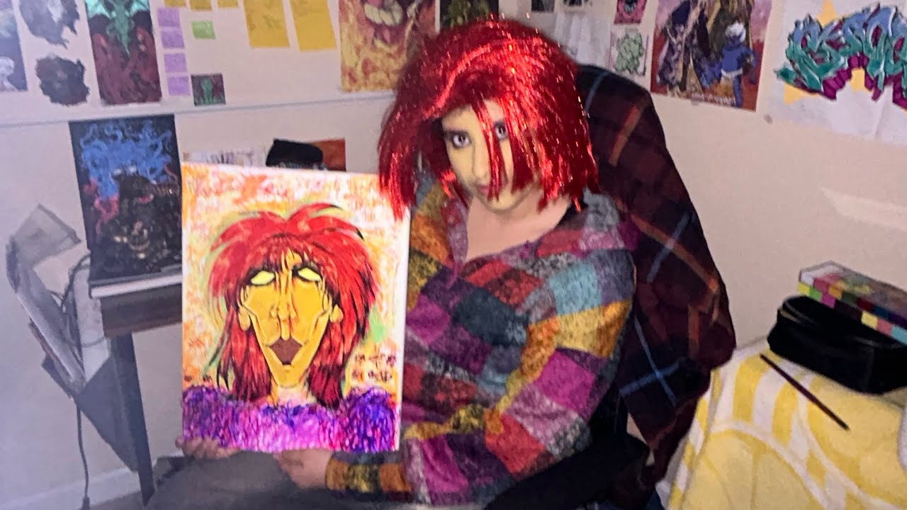 crackhead teaches you how to art - YouTube